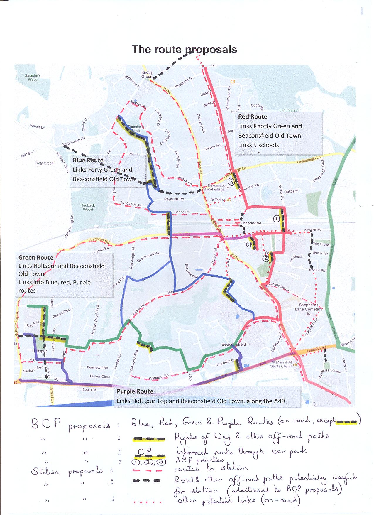 Routes | Beaconsfield Cycle Paths Action Group (BCP)